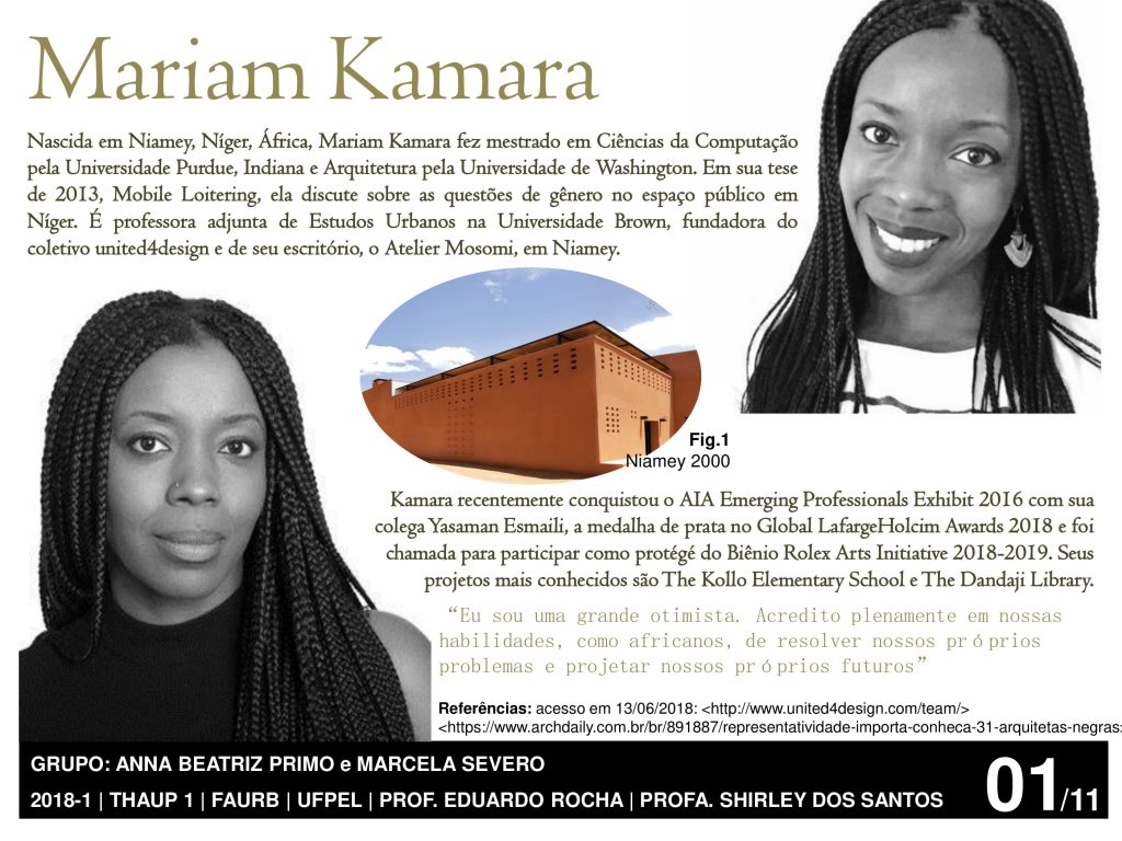 MARIAM KAMARA | ATLAS DE ARQUITETURA: biografias, obras e análises