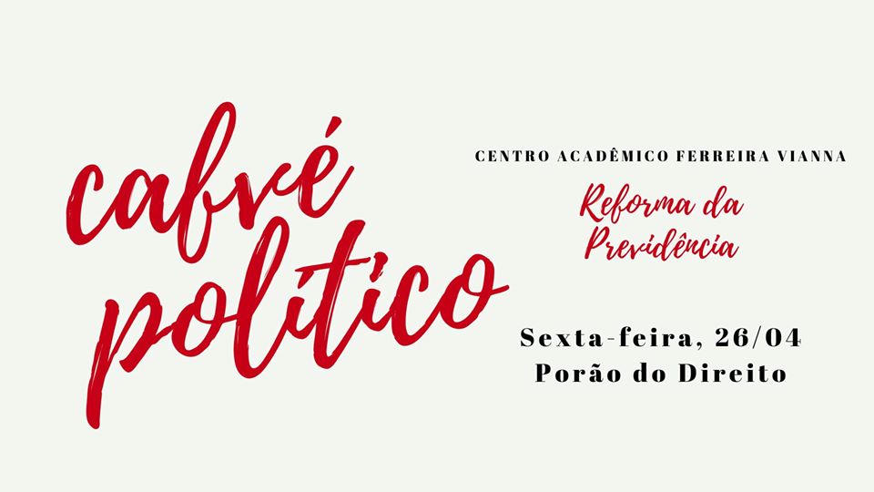 Linha do tempo - CAFV 2019 - Centro Acadêmico Ferreira Vianna