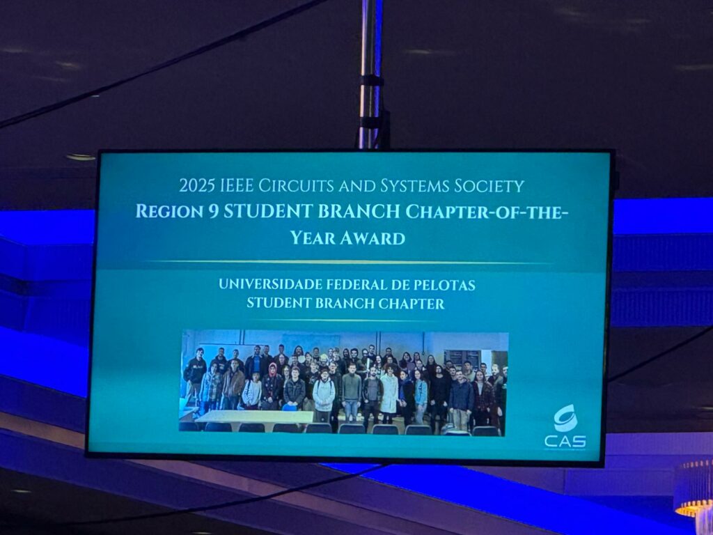CASS Student Branch Chapter of the Year Award 2025 – IEEE Student Branch UFPel