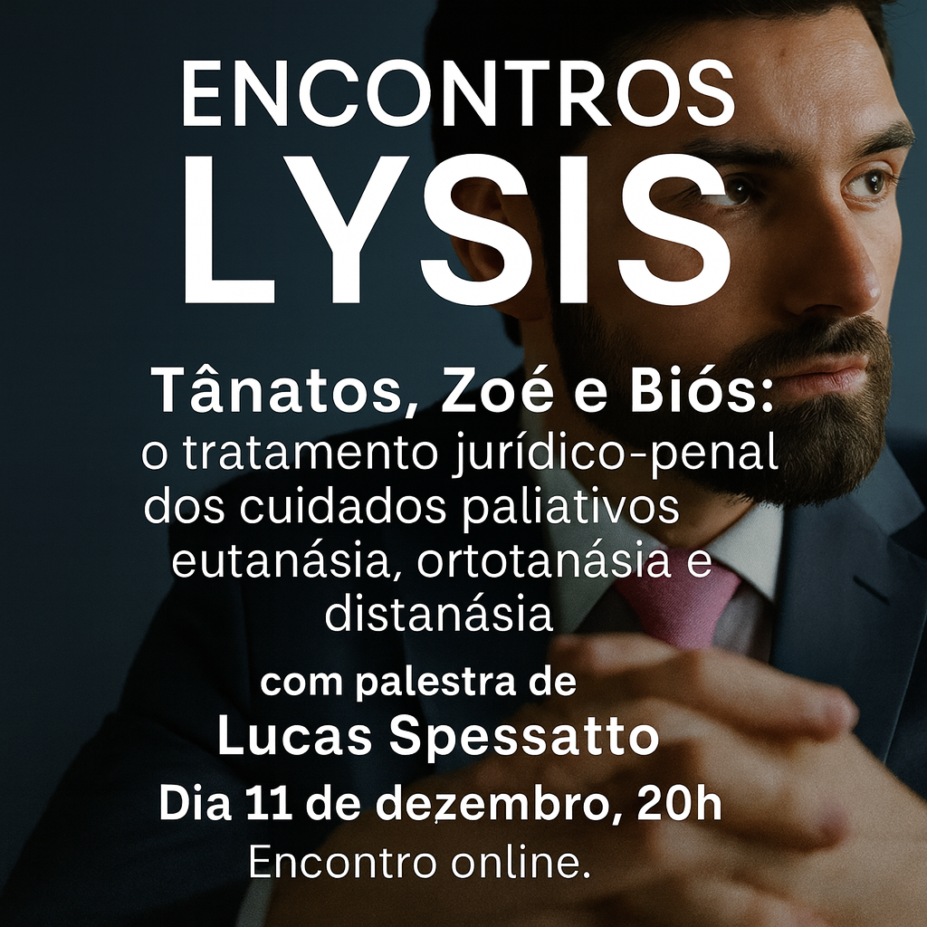 Próximo Encontro - LYSIS - Núcleo de Estudos sobre Suicídio e Modos de Vida