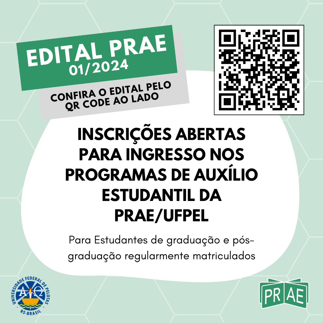 Editais 2023 – Pró-Reitoria de Assuntos Estudantis