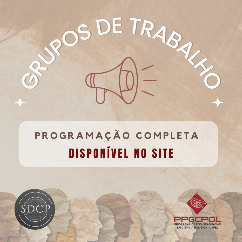 I Seminário Discente de Ciência Política do PPGCPol | 30 DE AGOSTO A 01 ...